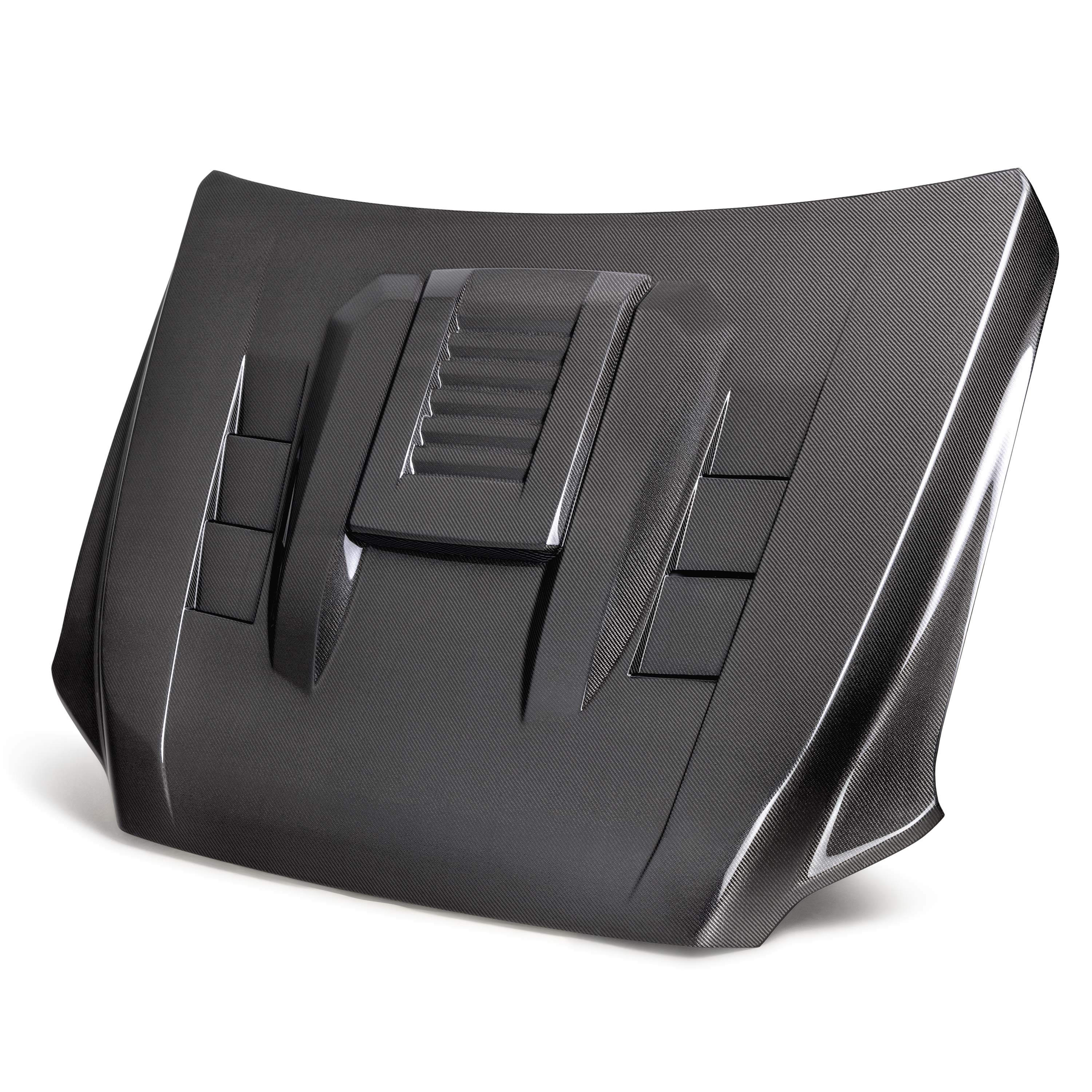 TS-style carbon fiber hood for 2024-2025 Toyota Tacoma and 2025 Toyota ...